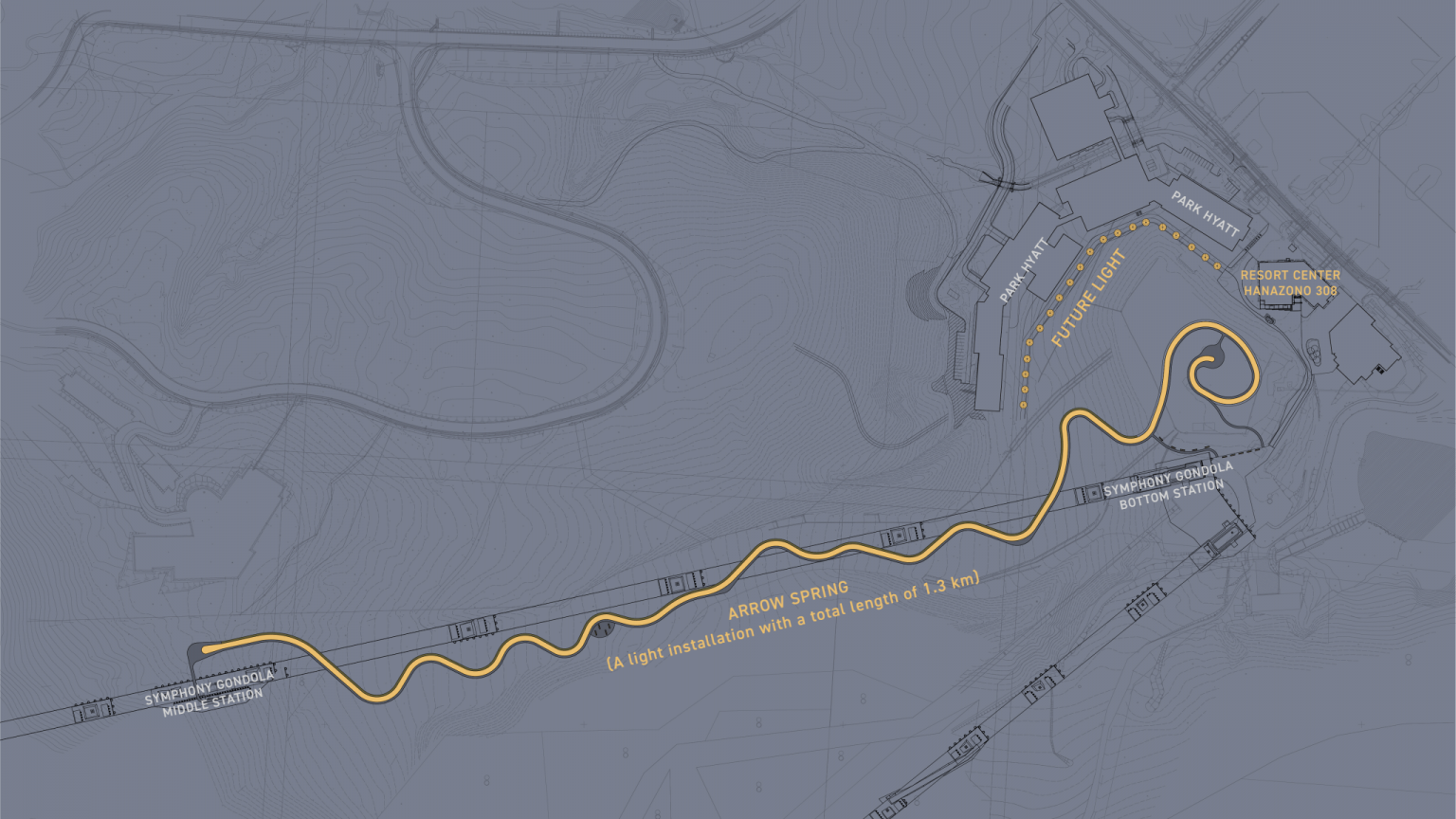 New art installation in Niseko – Hanazono Mountain Lights | Niseko United