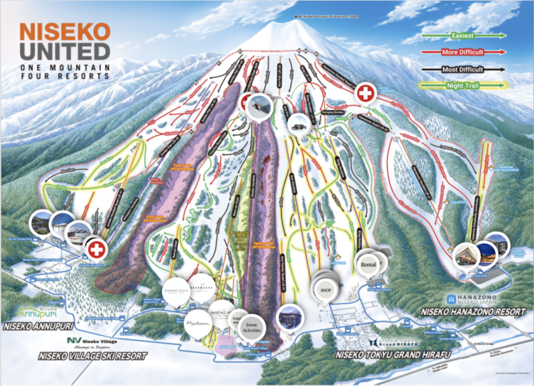 Now, the Trail Map Is in Your Hand | Niseko United